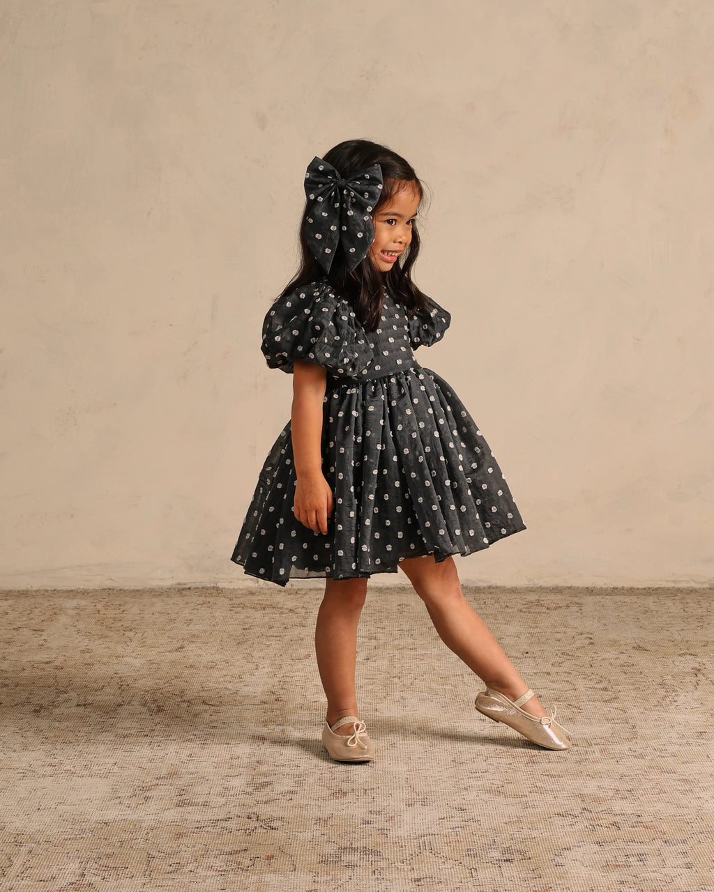Noralee Sofia dress midnight in blue – Kids of Eltham