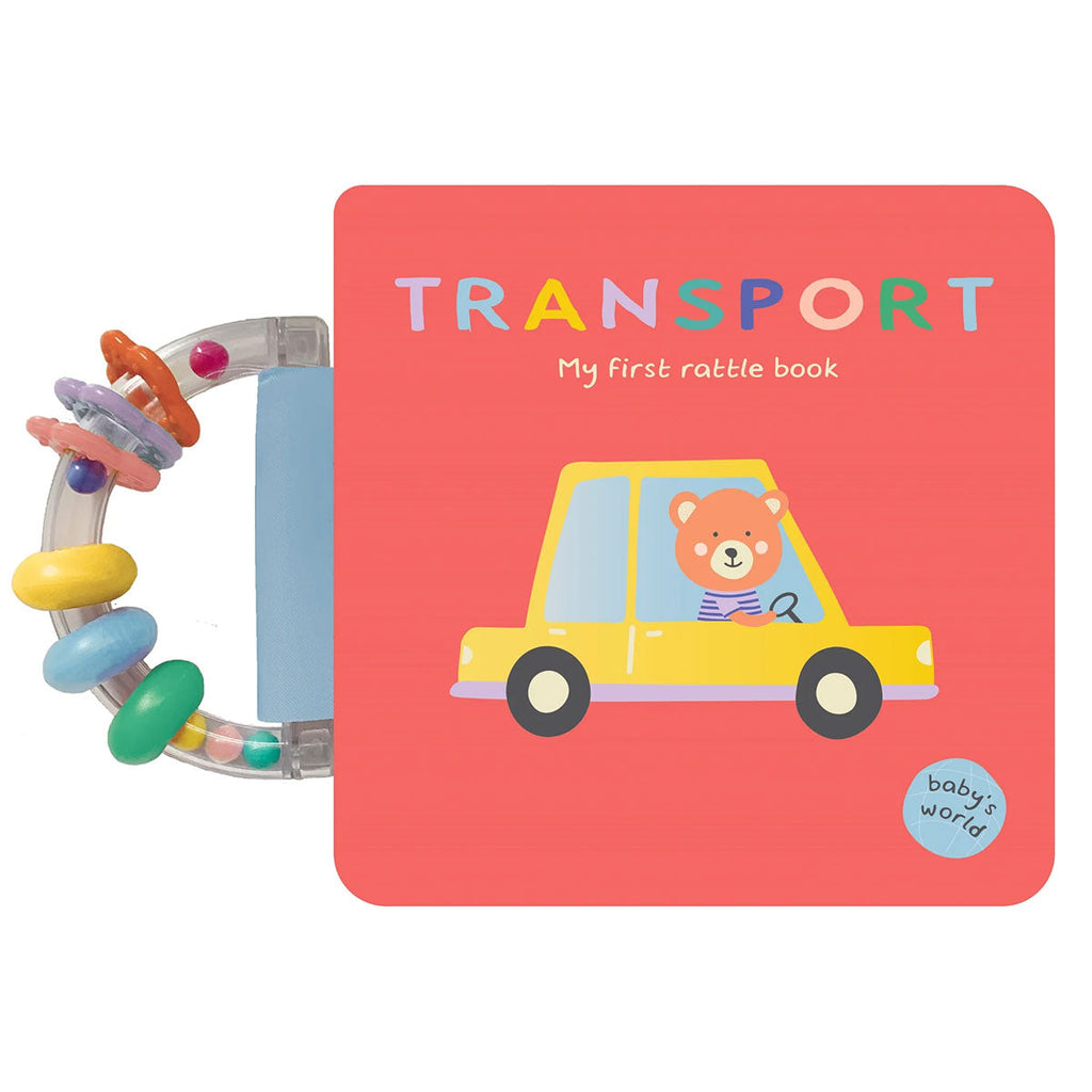 Baby’s world rattle handle board book vehicles – Kids of Eltham